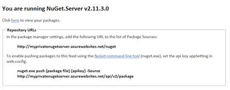 How To Build And Deploy A Private NuGet Server On IIS Or Azure Nicola Iarocci