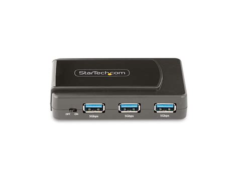 Startech Com G As Usb A Hub Port Usb Hub With On Off Switch Usb Gbps Usb A To X Usb