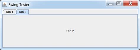 How To Use Tabbed Panes The Java Tutorials Gt Creating A Whats New In