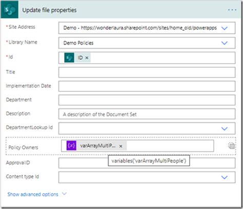 Flow Update Multi Select Column Wonderlaura