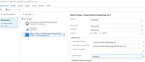 deploying to on premise iis using vsts release hub rory s blog