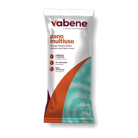 Pano Multiuso Rolo 30 Panos Verde Vabene