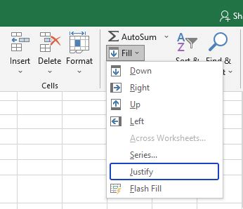 Excel Tutorial Combine Columns Rows Cells