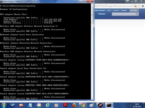 IP Address Error Cisco Community