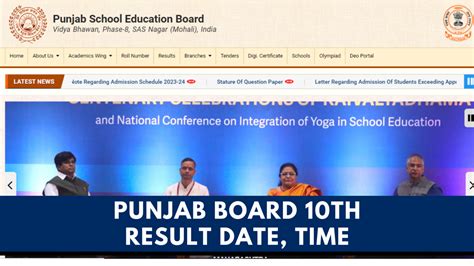 PSEB Class 10th Result 2024 Date Punjab Board Class 10 Result Date And Time Soon Latest Update