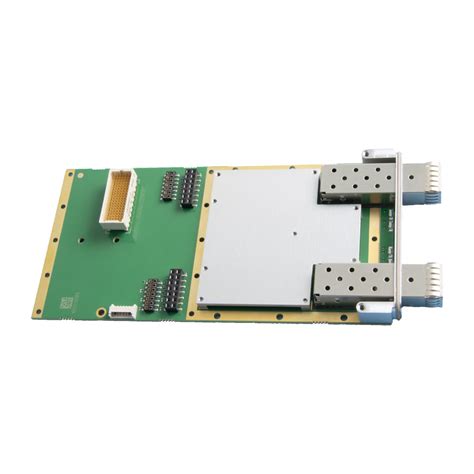 galleon embedded computing announces the titan dual 25gbe xmc galleon