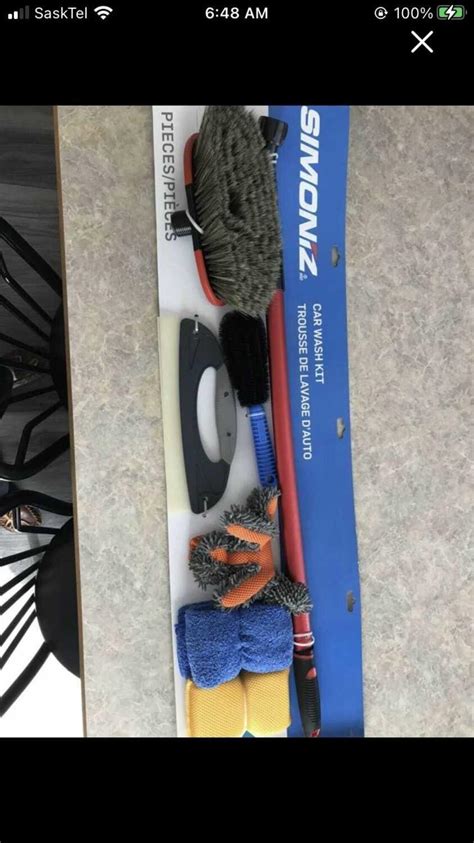 Best Car Wash Kit New Simoniz 6 Piece Set For Sale In Regina