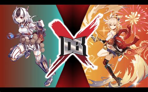Crossette vs Yoimiya (Xenoblade Chronicles 2 vs Genshin Impact) A Firework battle sound kinda ...