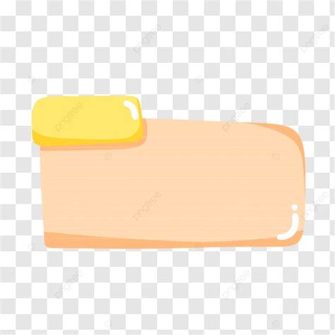 귀여운 노란색 텍스트 상자 노란색 텍스트 상자 배너 Png 일러스트 및 Psd 이미지 무료 다운로드 Pngtree