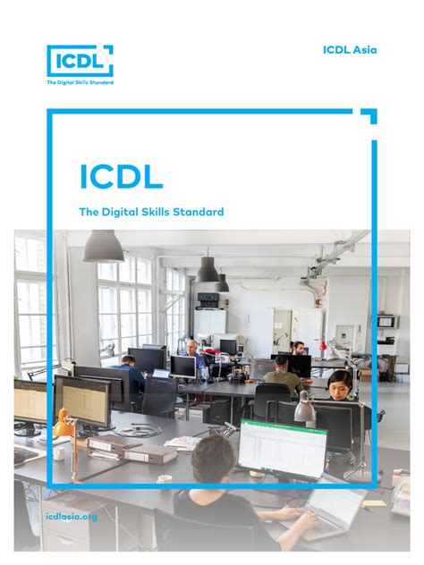 Icdl Brochure Pdf Computing Internet