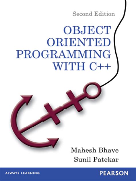 Cover Object Oriented Programming With C Second Edition Book