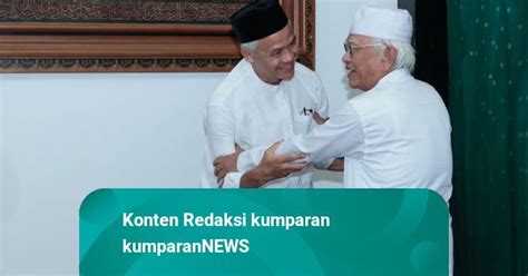 Ganjar Sowan ke Kediaman Gus Mus di Rembang: Bahas Situasi Terkini | kumparan.com