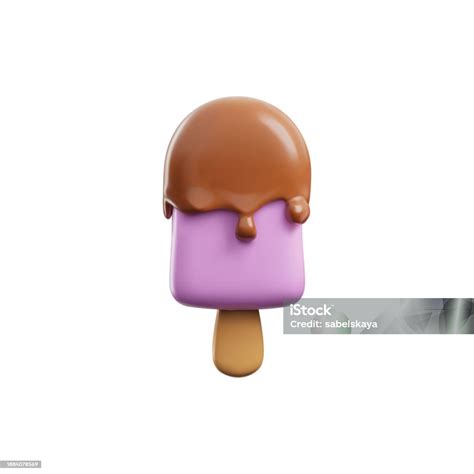 아이스 캔디 아이스크림 녹는 초콜릿 현실적인 벡터 일러스트 레이 션 절연 맛이 가미된 빙과에 대한 스톡 벡터 아트 및 기타
