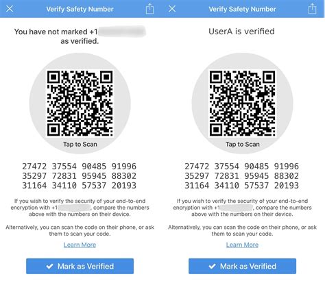 Safety Number Verification Feedback Is Confusing · Issue 12697 · Signalappsignal Android · Github