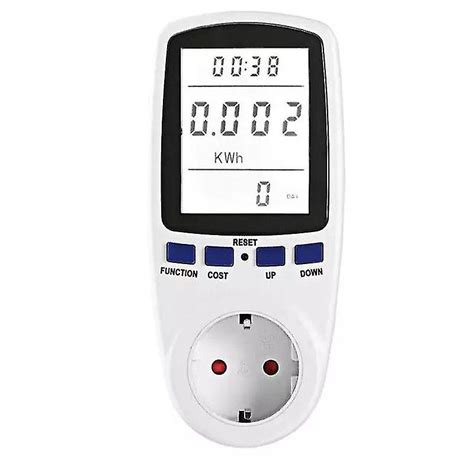 Power Monitor Power Meter Plug Electricity Usage Monitor With Digital