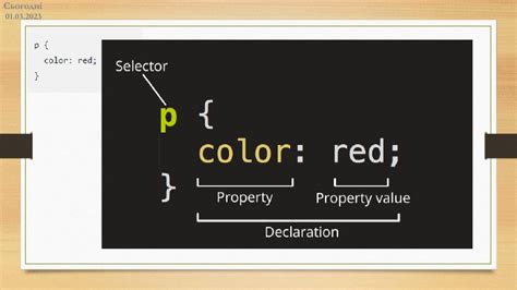 Презентація на тему Css каскадні таблиці стилів