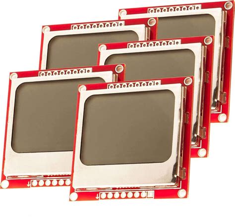 Azdelivery 5 X Lcd Display Module 84 X 48 Pixels Met Achtergrondverlichting Voor Nokia