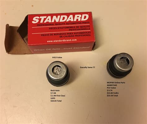 Pcv Valve Comparison Mopar Vs After Market Jeep Enthusiast Forums