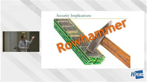 Hipeac Acaces 2024 Summer School Lecture 5 Memory Robustness Ii Rowhammer Rowpress And