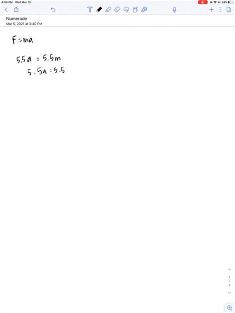 Solvedfigure P41 3 Shows An Acceleration Versus Force Graph For Three