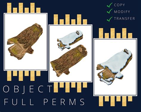 Second Life Marketplace Object Tree Trunk