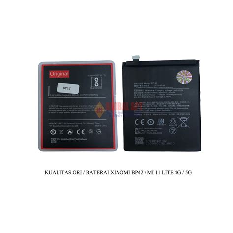 Jual Kualitas Ori Baterai Xiaomi Bp Batere Mi Lite G Batre Mi Lite G G