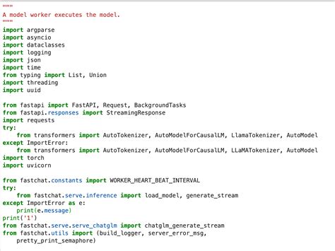 Start Modelworker No Response · Issue 506 · Lm Sysfastchat · Github