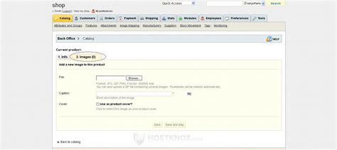 Hostknox Prestashop 14 Products Tutorial