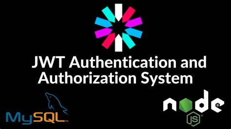 Complete JWT Authentication And Authorization System For MySQL Node Js API