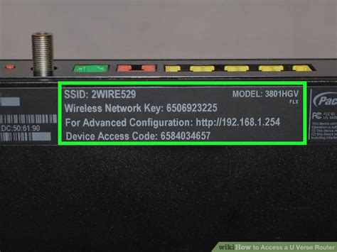 How To Access A U Verse Router 9 Steps With Pictures Wikihow