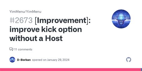 Improvement Improve Kick Option Without A Host · Issue 2673