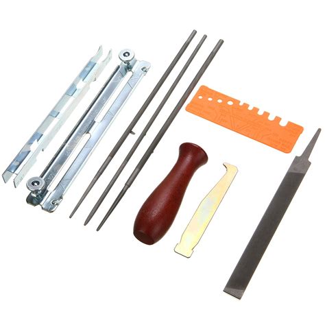 10pcs Set Chainsaw Chain Sharpening Kit Tool Set G Grandado