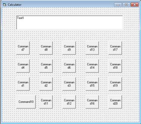 Simple Calculator Application In Visual Basic