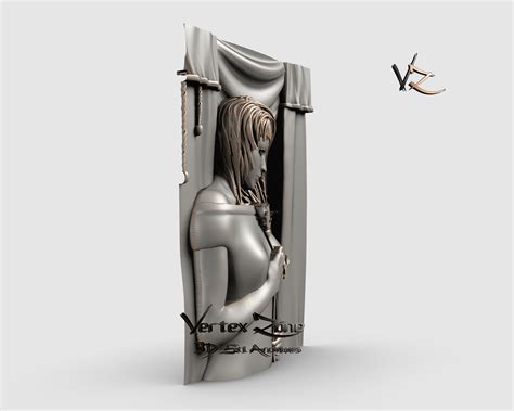 Girl D STL Model For Cnc Users CNC Router Engraver Etsy