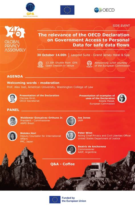 Alex Joel On Linkedin Im Heading To Jersey To Participate In The 46th Global Privacy Assembly