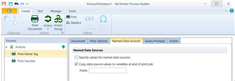 how to reuse input data when printing multiple bartender documents with