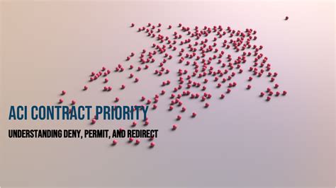 Mastering Contract Priorities In Cisco Aci Why It Matters