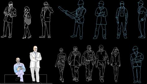 People DWG Block For AutoCAD Designs CAD