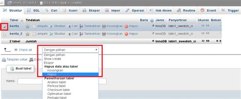 Belajar Database Membuat Database Dan Tabel Mysql Ringkas