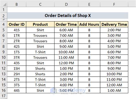 add 8 hours to time in excel 4 suitable ways exceldemy