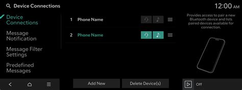 You Can Add One Bluetooth Hands Free Kit Or Up To Two Bluetooth Audio Devices