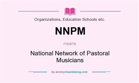 What Does Nnpm Mean Definition Of Nnpm Nnpm Stands For National