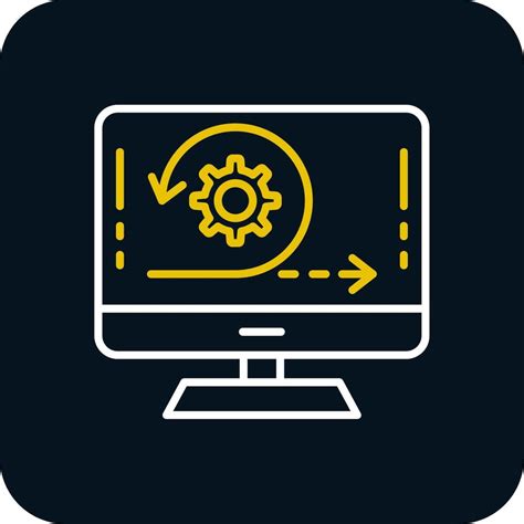 Agile Line Yellow White Icon 44111486 Vector Art At Vecteezy