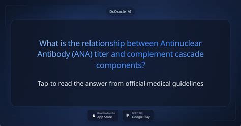 What Is The Relationship Between Antinuclear Antibody Ana Titer And