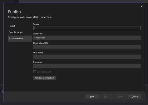 Windows Iis Server Via Web Deploy Diis Development Guideline