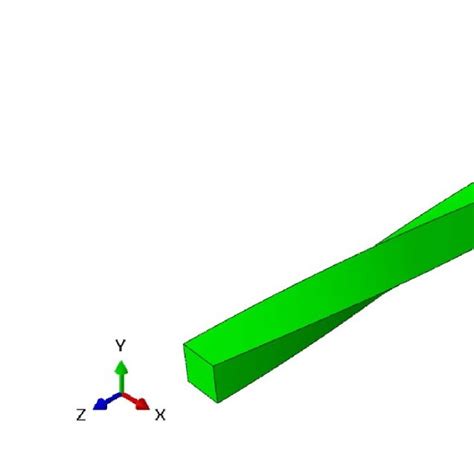 A Finite Element Discretization Of Square Cross Section And B