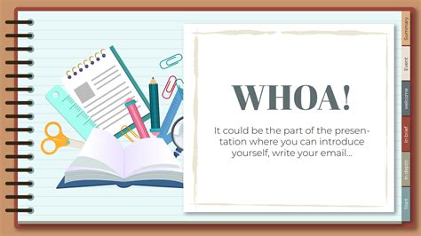 ชดการศกษาธมโนตบค เทมเพลต PowerPoint ดาวนโหลด Template สมดบนทก วทยานพนธ ปองกน