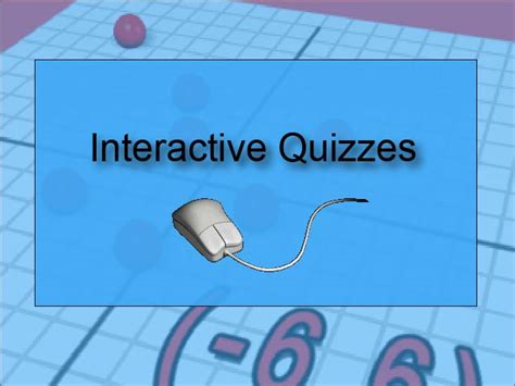 Interactive Quiz Graphs Of Linear Functions Quiz 01 Level 1 Media4math