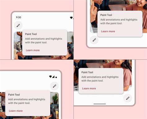 Tooltips Material Design 3