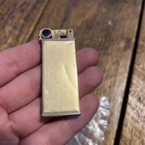 Vintage Argor Saa Chiasso 9999 Gold Bar Look Cigarette Lighter Flamex 6mm 4592192486